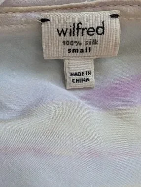 Aritzia | Dresses | Aritzia Wilfred Silk Slip Dress Small Fairycore ...